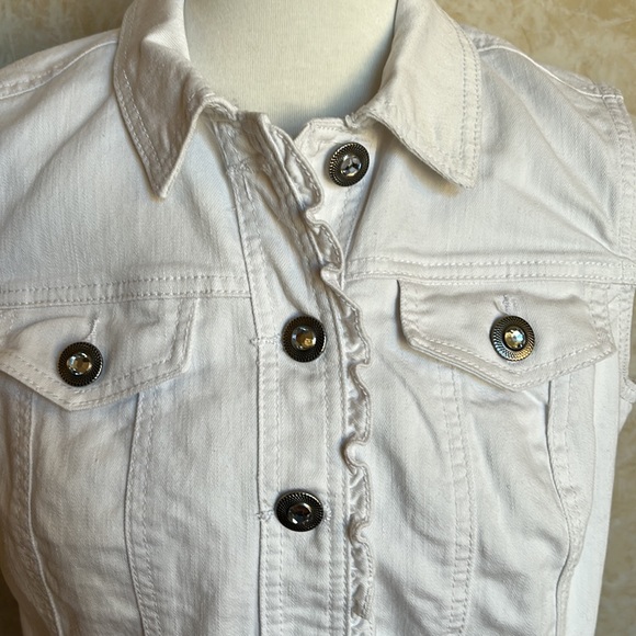 Baccini | Jackets & Coats | Baccini Denin Vest | Poshmark